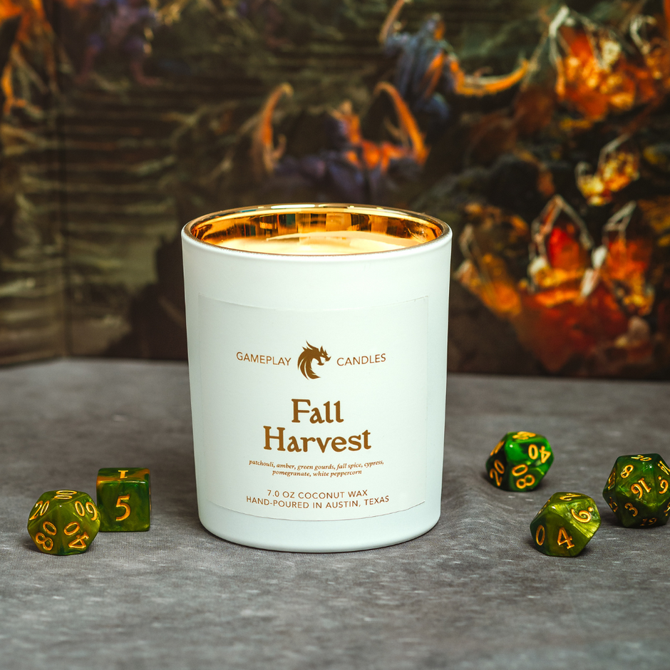 Gameplay Candles | D&D Candles | D&D Gifts | DND Candles