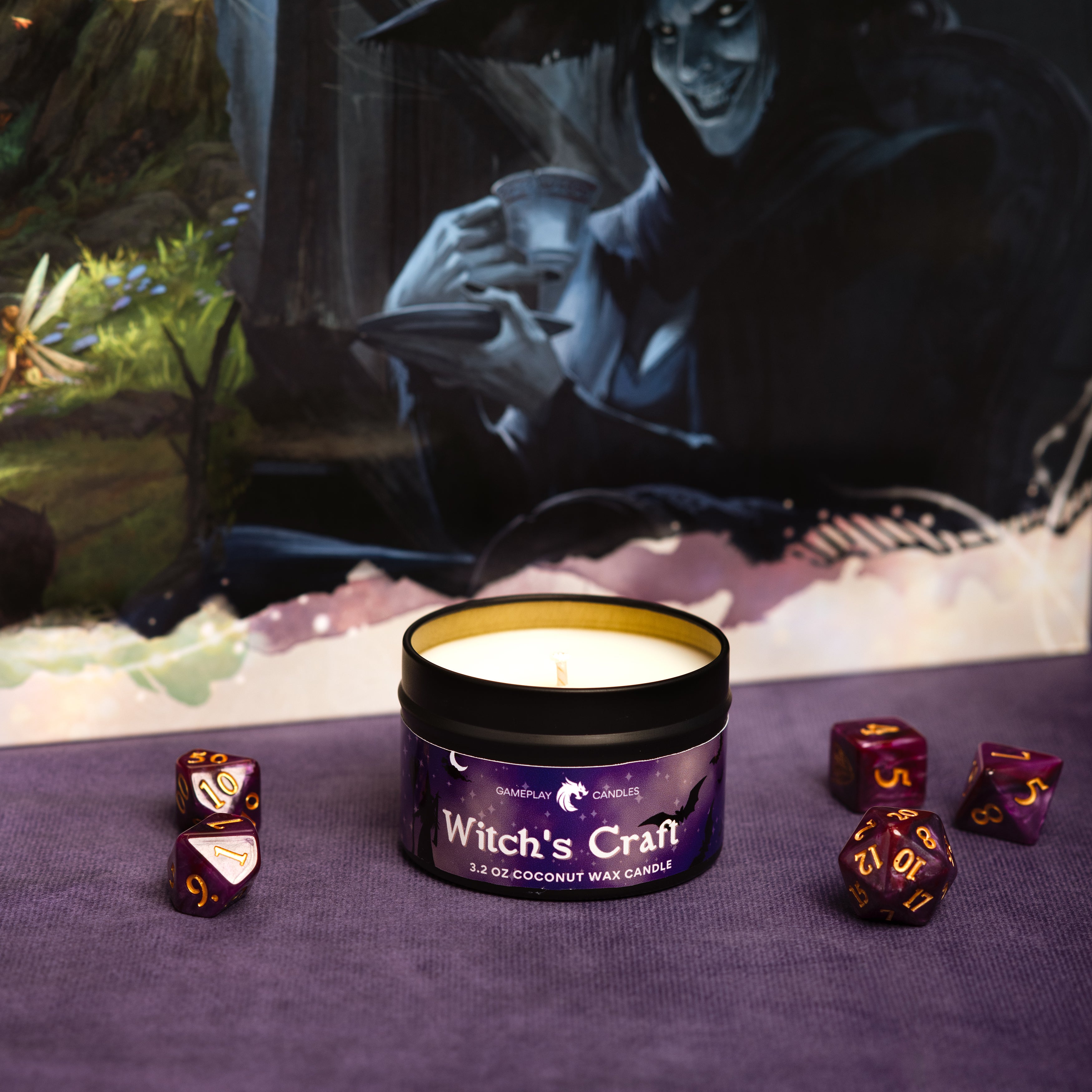 Gameplay Candles | D&D Candles | D&D Gifts | DND Candles